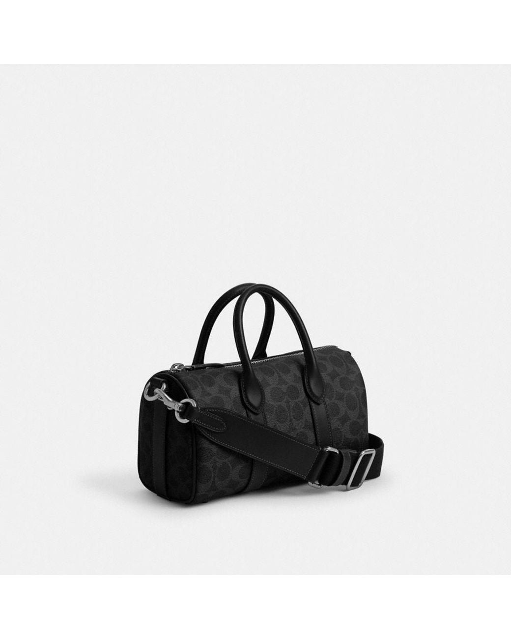 COACH Compass Bag 25 In Signature Canvas in Black for Men | Lyst