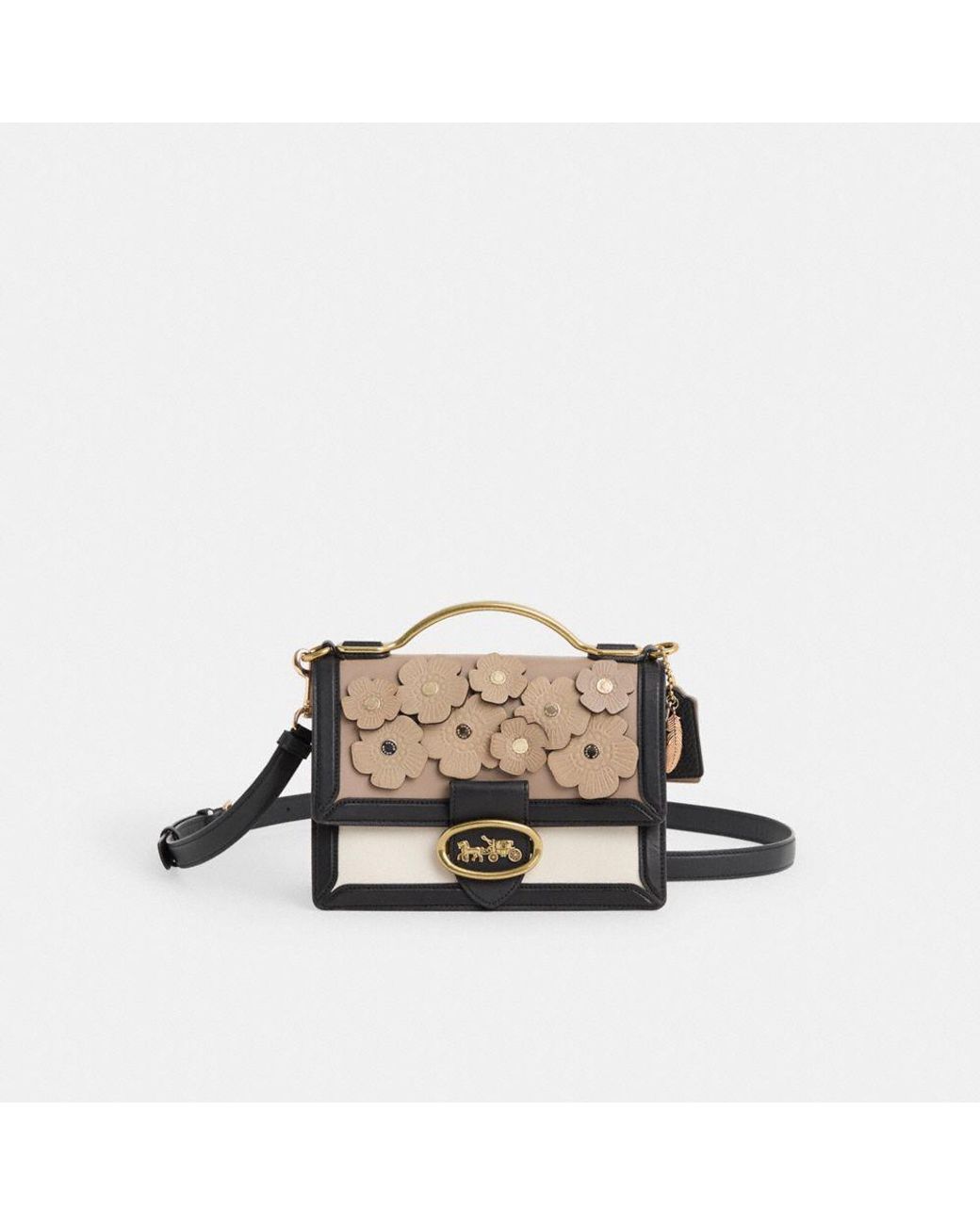 COACH Upcrafted Riley Top Handle 22 In Colorblock | Lyst