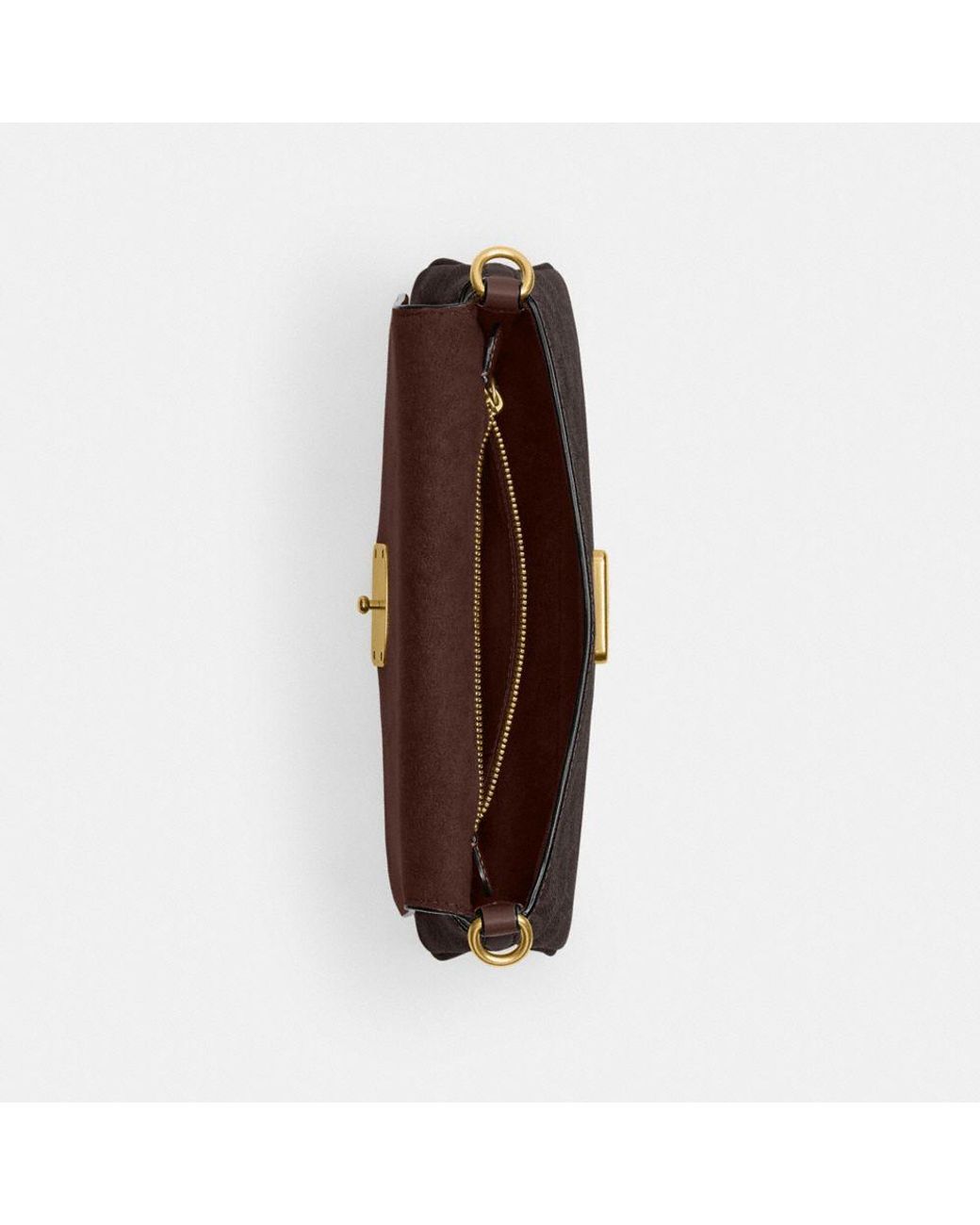 COACH Jet Shoulder Bag in Brown | Lyst