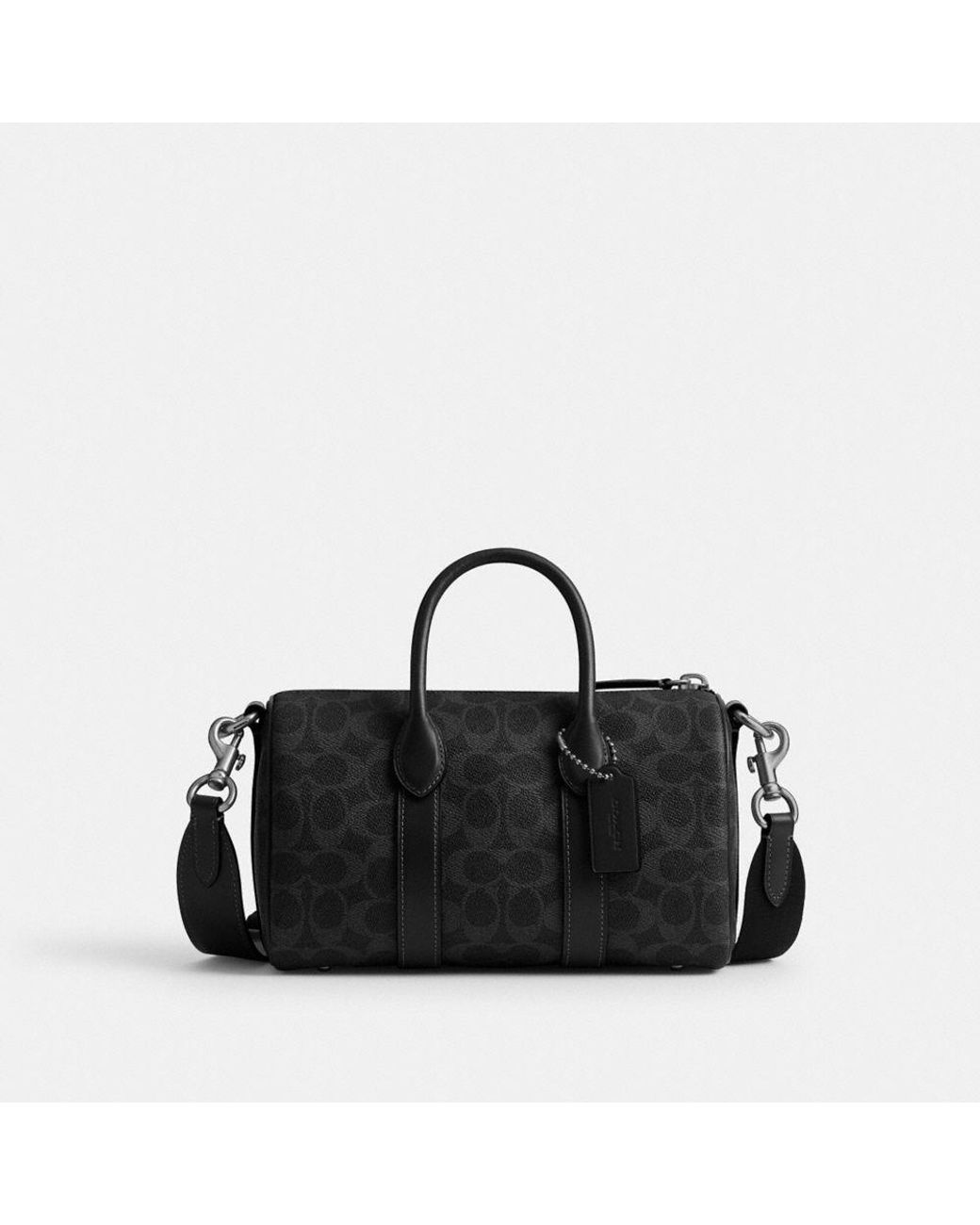 COACH Compass Bag 25 In Signature Canvas in Black for Men | Lyst
