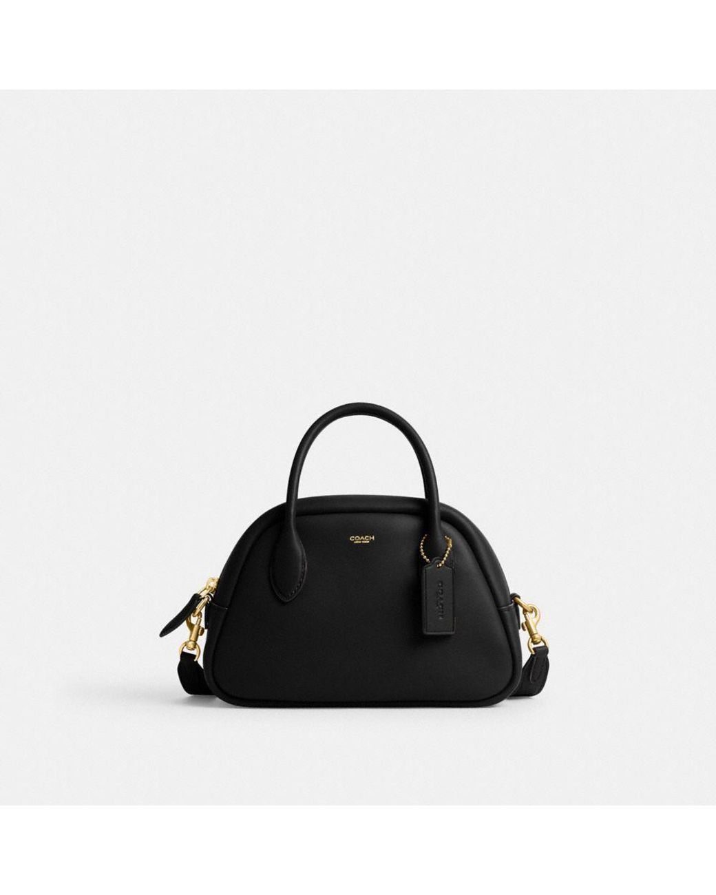 COACH Borough Bowling Bag in Black | Lyst