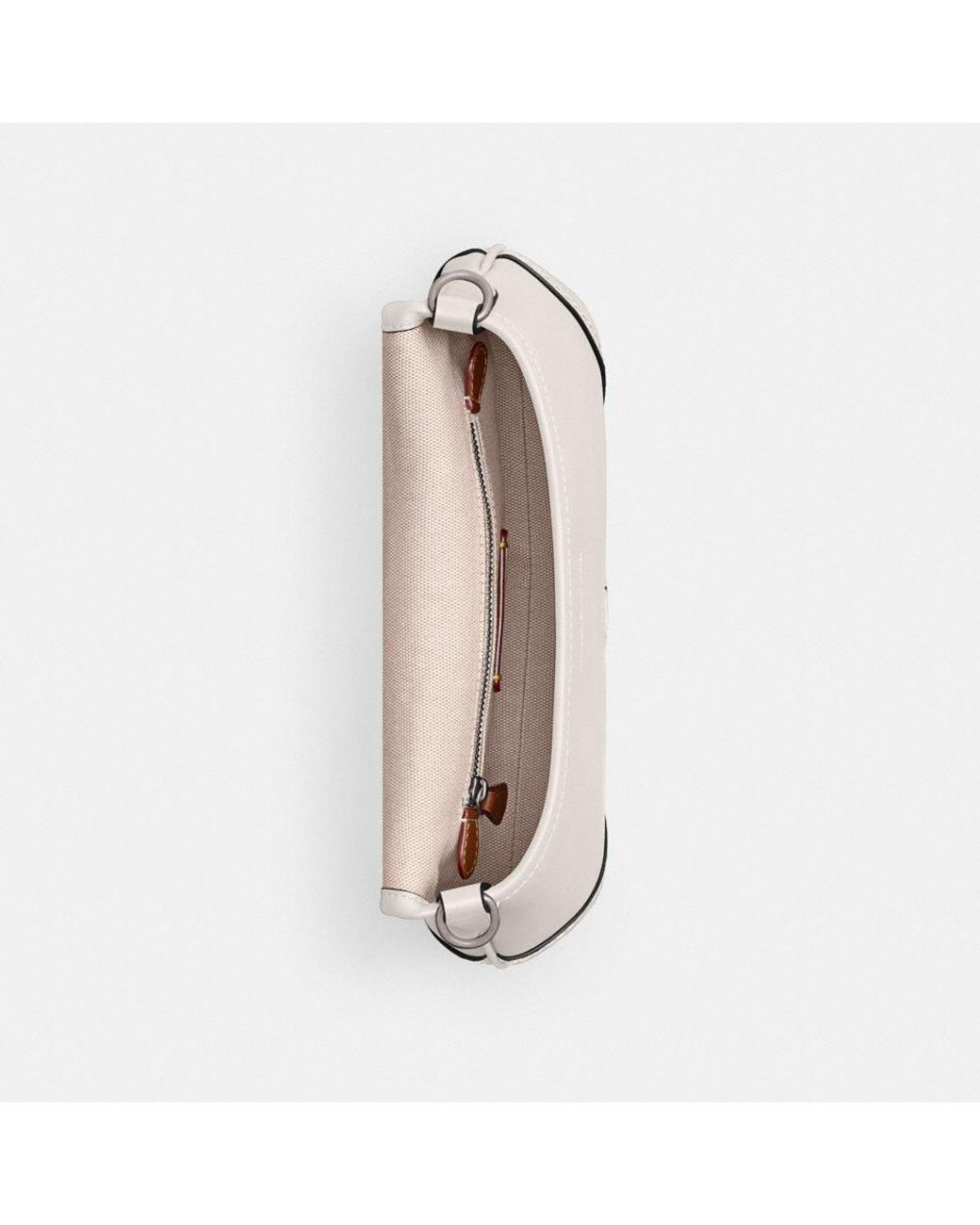 COACH Soho Flap Bag in White | Lyst