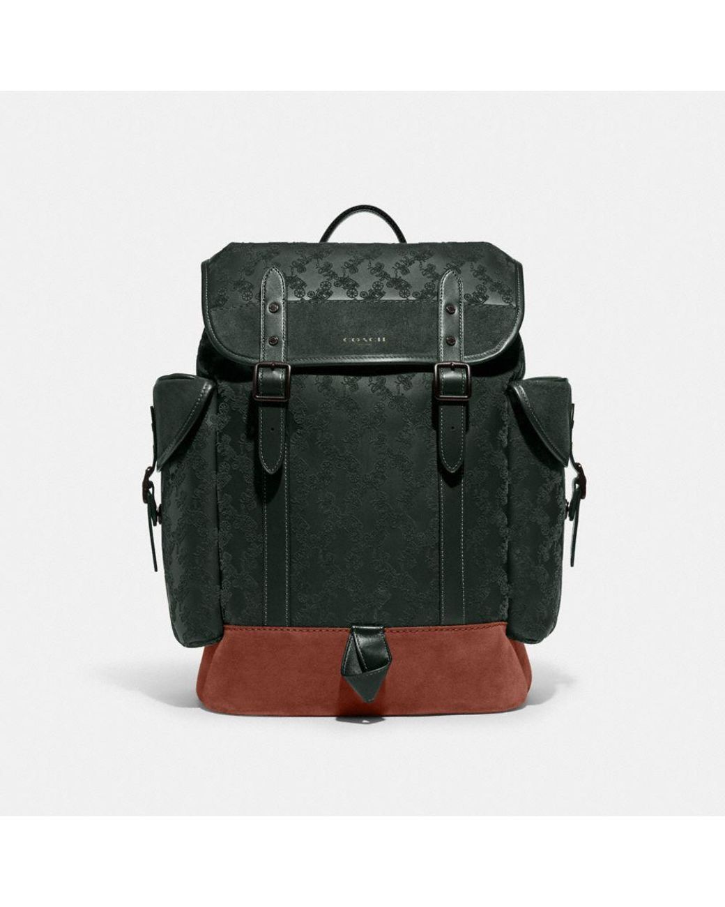 COACH Hitch Backpack With Horse And Carriage in Blue for Men | Lyst