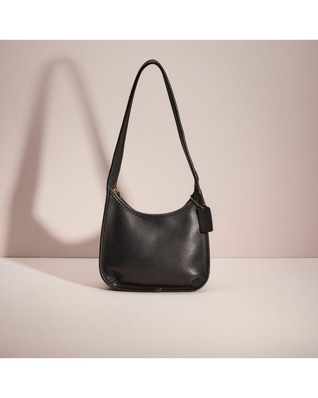 COACH Vintage Ergo Mini Zip Bag in Black | Lyst COACH Vintage Ergo Mini Zip Bag in Black | Lyst