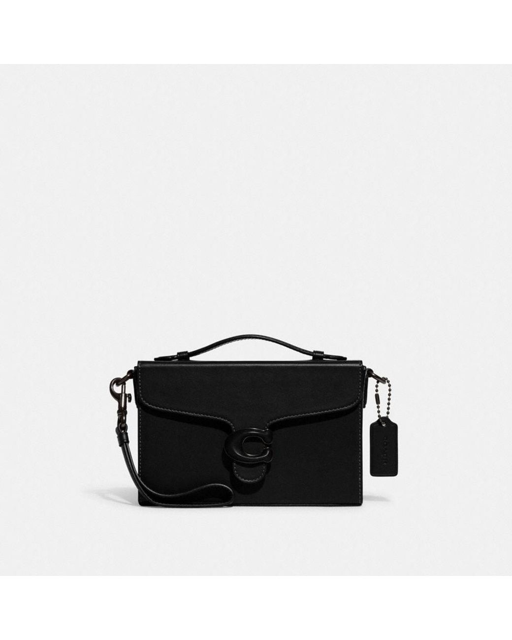 COACH Tabby Box Bag in Black | Lyst
