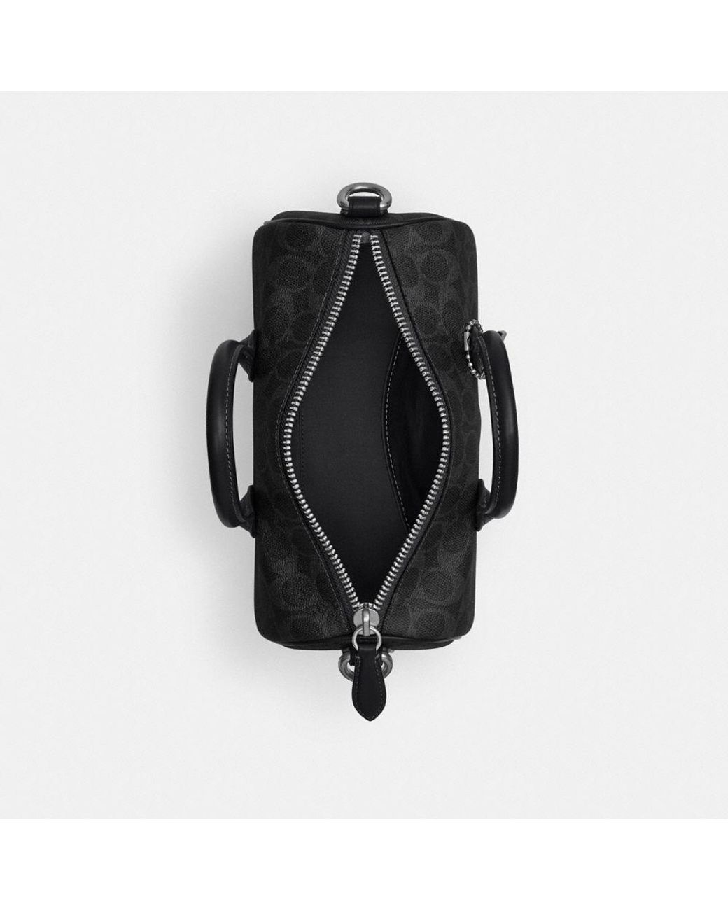COACH Compass Bag 25 In Signature Canvas in Black for Men | Lyst