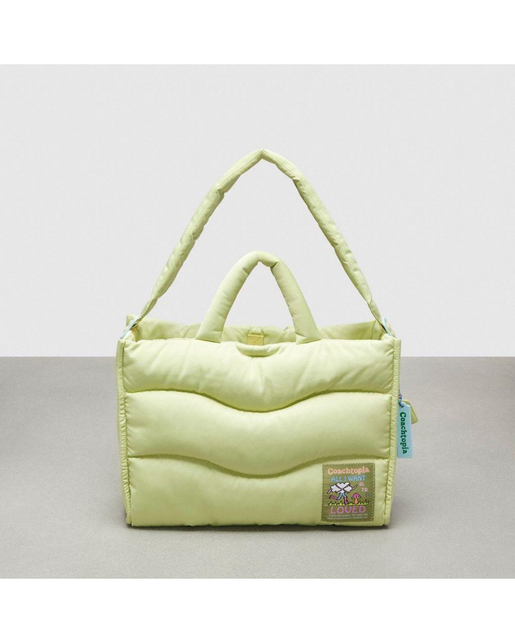COACH Coachtopia Loop Tote Bag in Green | Lyst