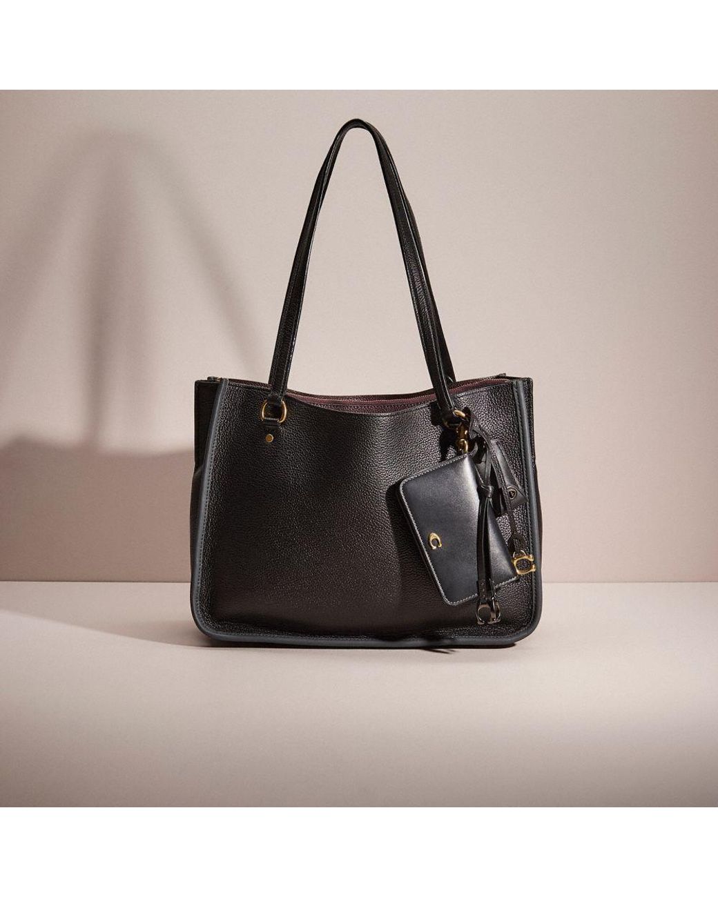 COACH Upcrafted Tyler Carryall in Black | Lyst
