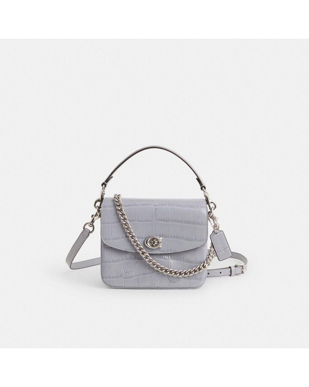 COACH Restored Cassie Crossbody Bag 19 in Gray | Lyst
