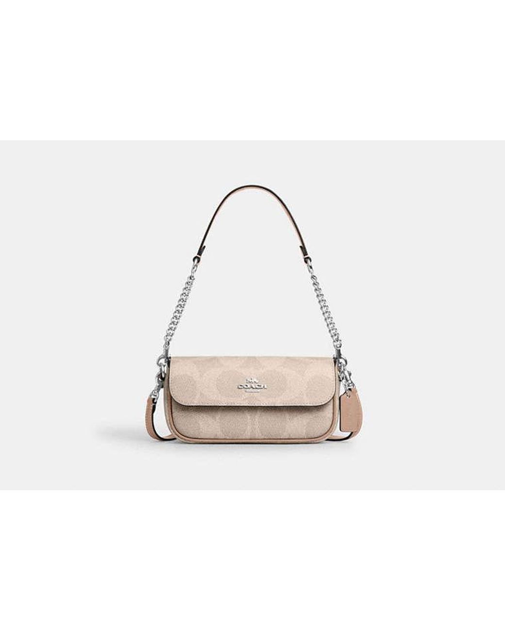 COACH Hailey Flap Bag in Black | Lyst
