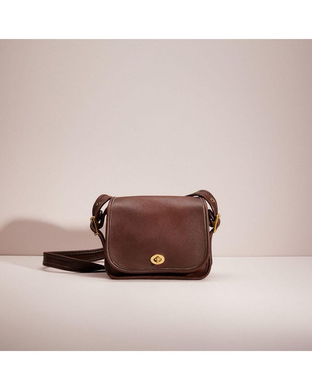 COACH Vintage Legacy Small Flap Bag in Brown | Lyst COACH Vintage Legacy Small Flap Bag in Brown | Lyst