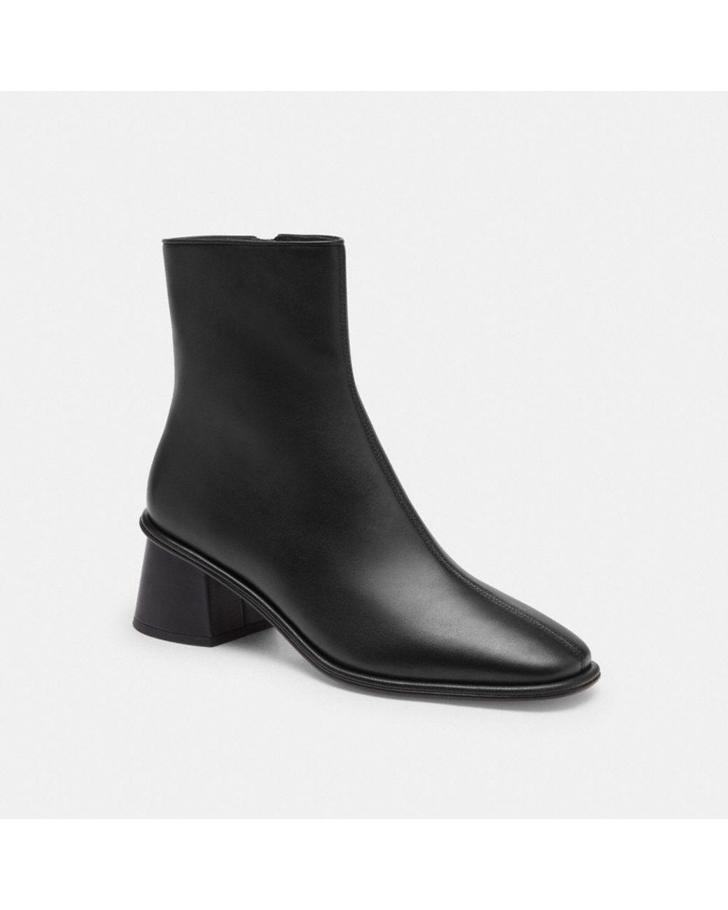 COACH Gigi Bootie in Black | Lyst