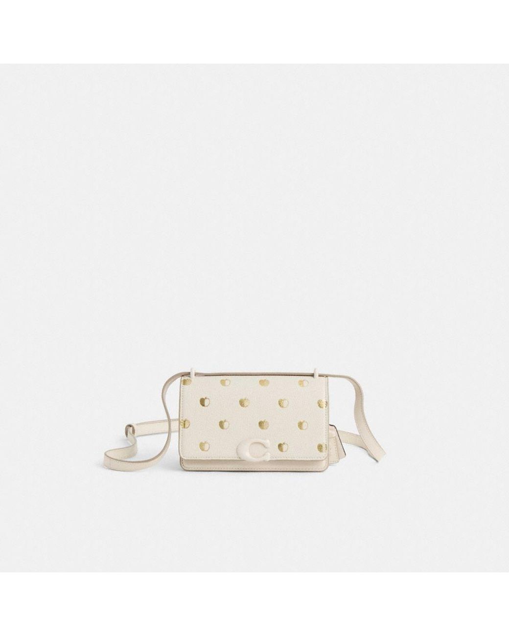 COACH Upcrafted Bandit Crossbody Bag in White | Lyst