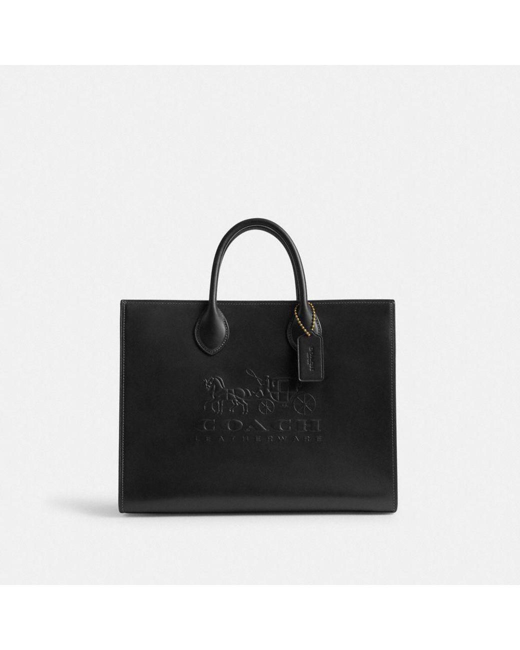 COACH Ace Tote Bag 35 in Black | Lyst