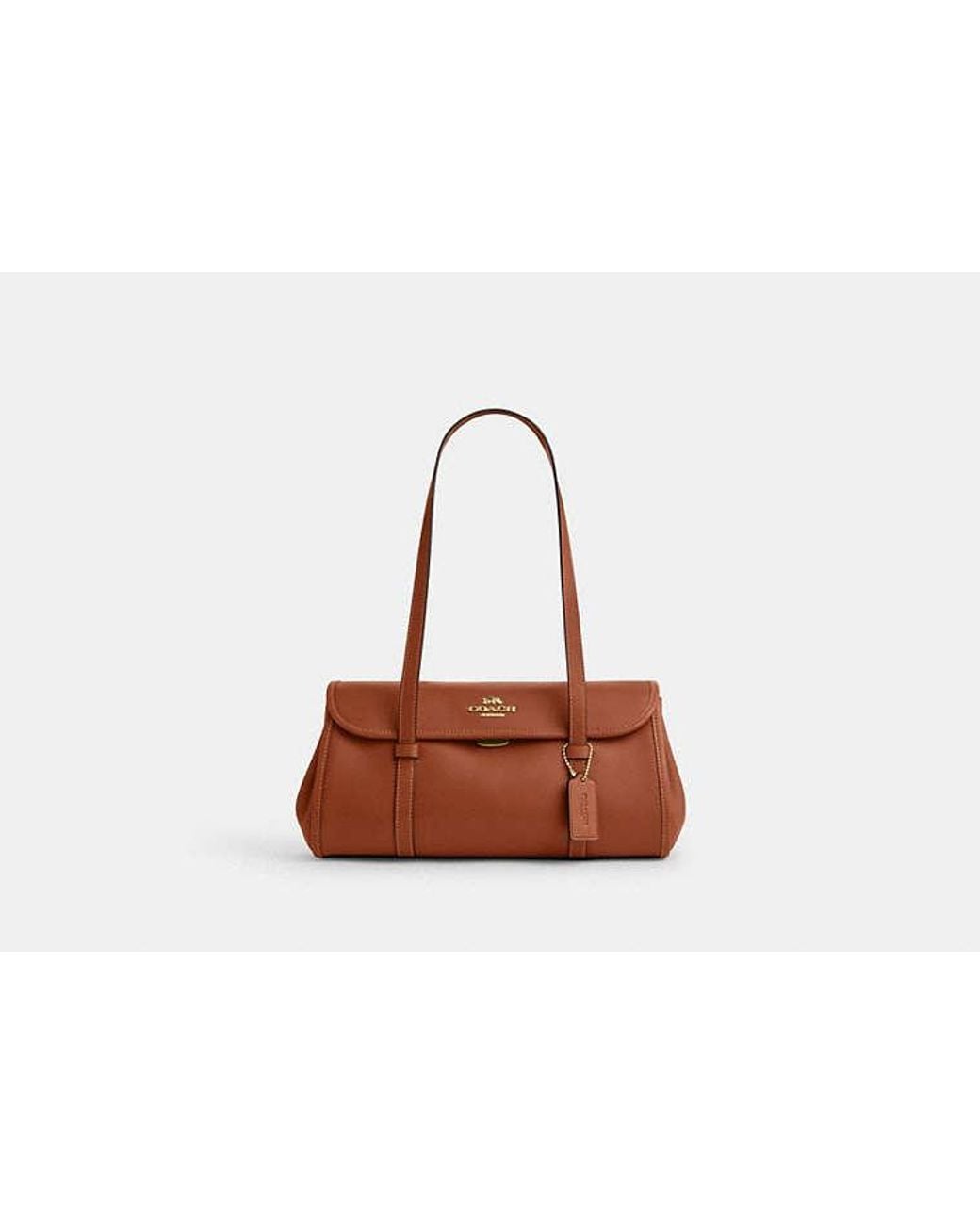 COACH Bridget Flap Shoulder Bag in Black | Lyst
