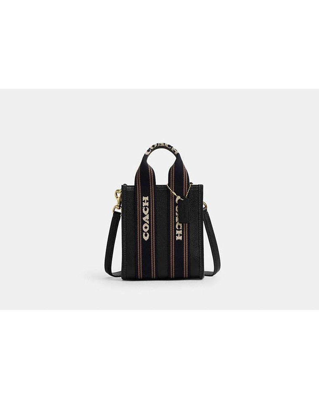 COACH Smith Mini Tote Bag in Black | Lyst