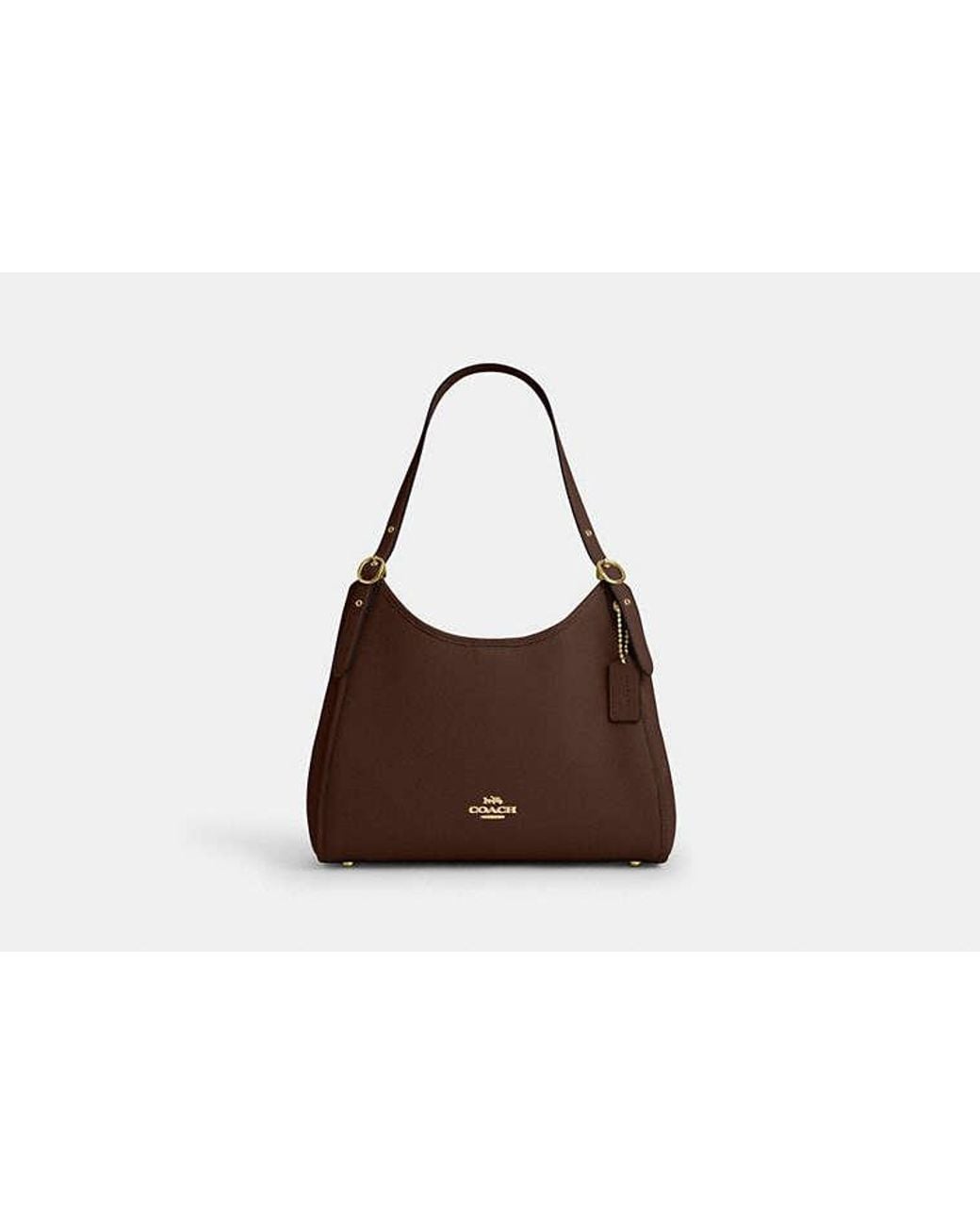 COACH Erin Shoulder Bag in Brown | Lyst