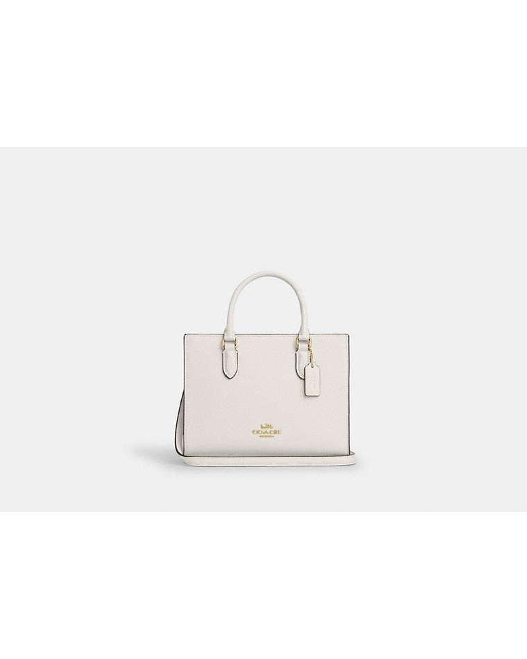 COACH Maggie Small Tote Bag in Black | Lyst