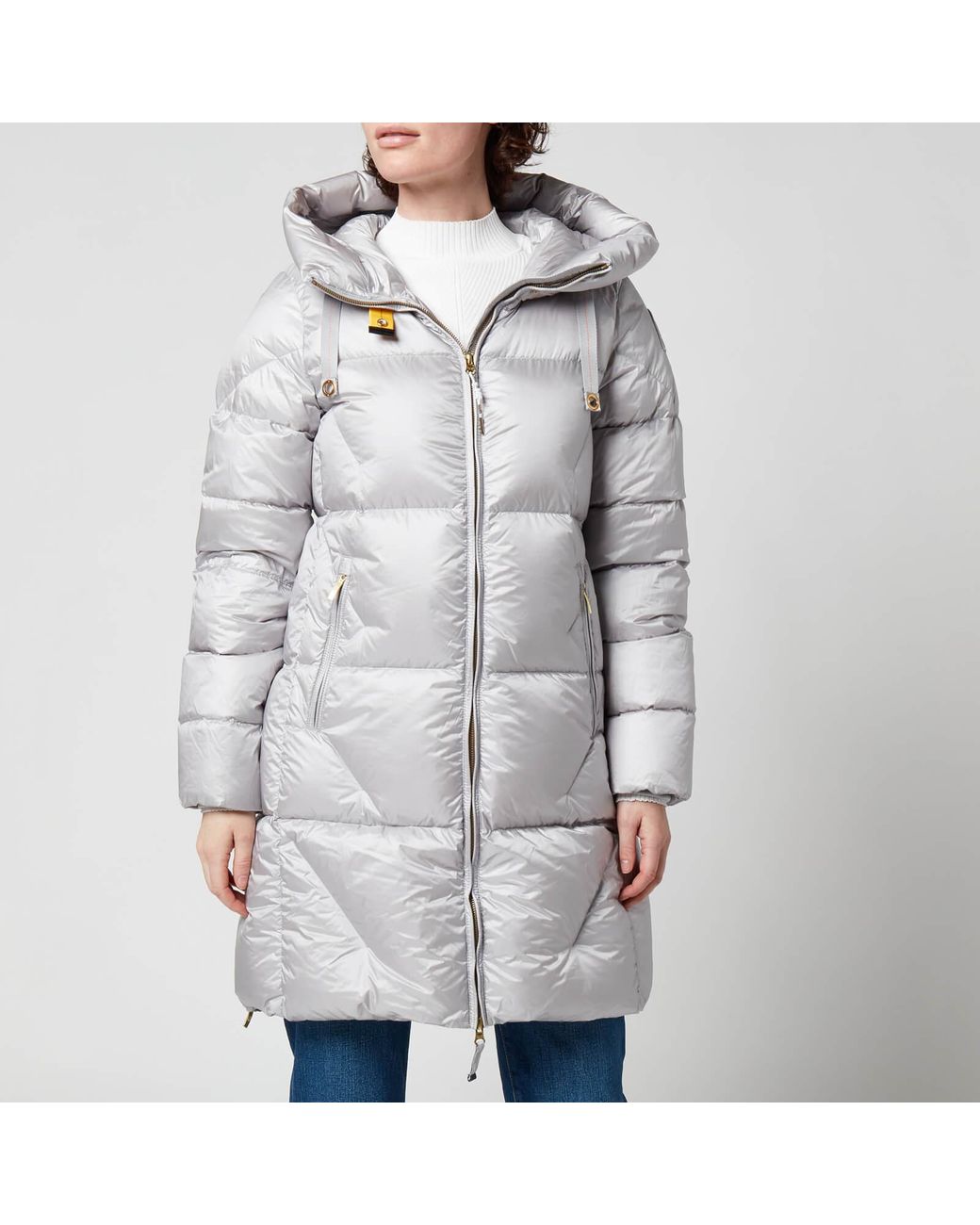 Parajumpers Janet Hollywood Coat in Gray | Lyst Parajumpers Janet Hollywood Coat in Gray | Lyst