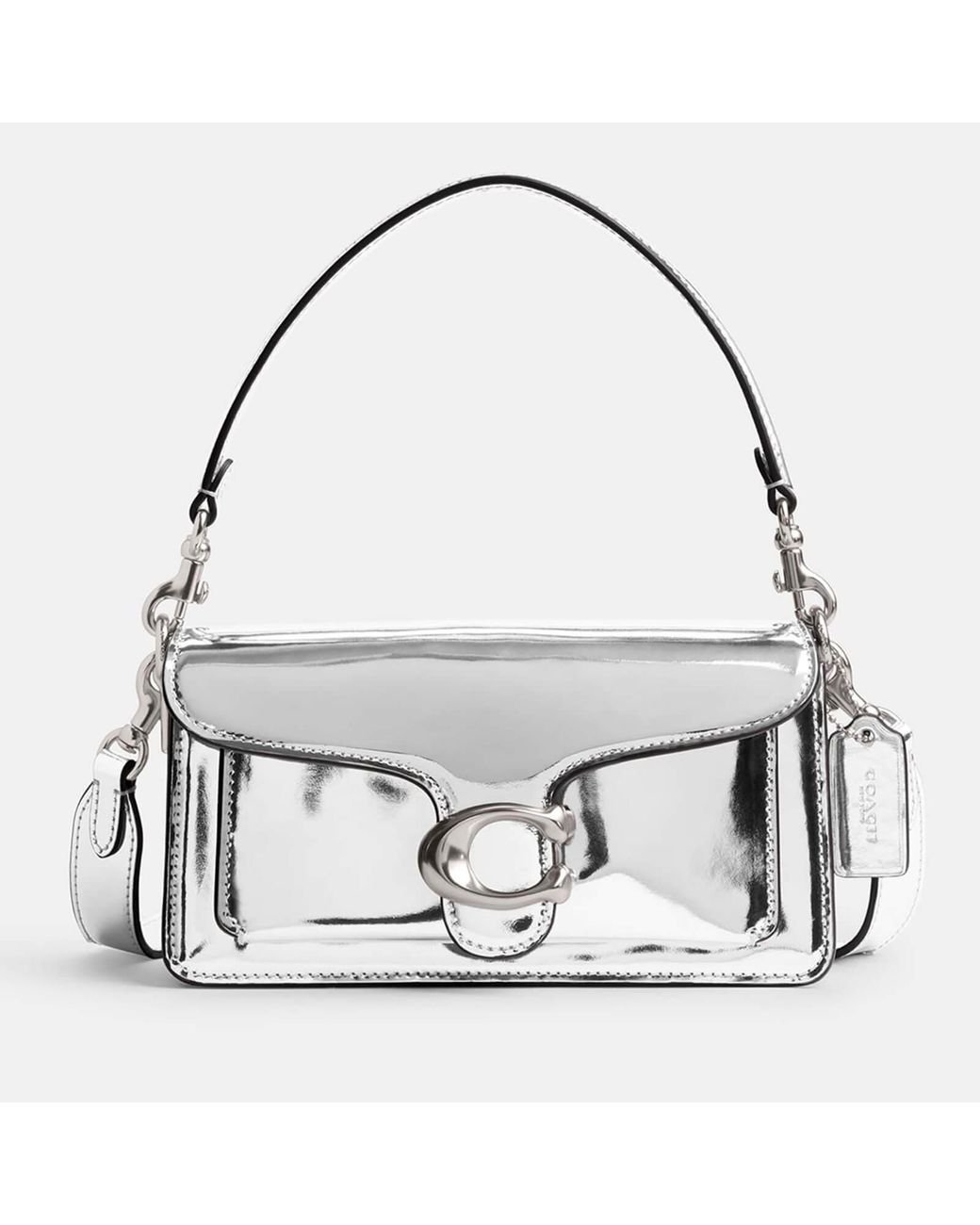 COACH Tabby 20 Metallic Leather Shoulder Bag | Lyst Canada