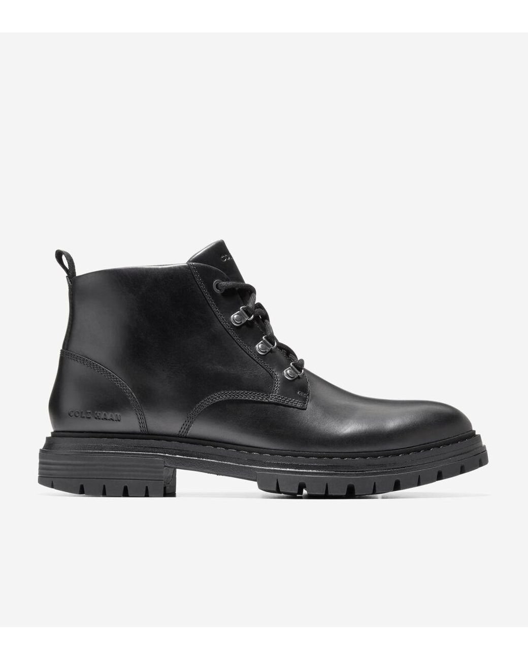 Cole Haan Men's Mcintyre Chukka Boots in Black for Men | Lyst