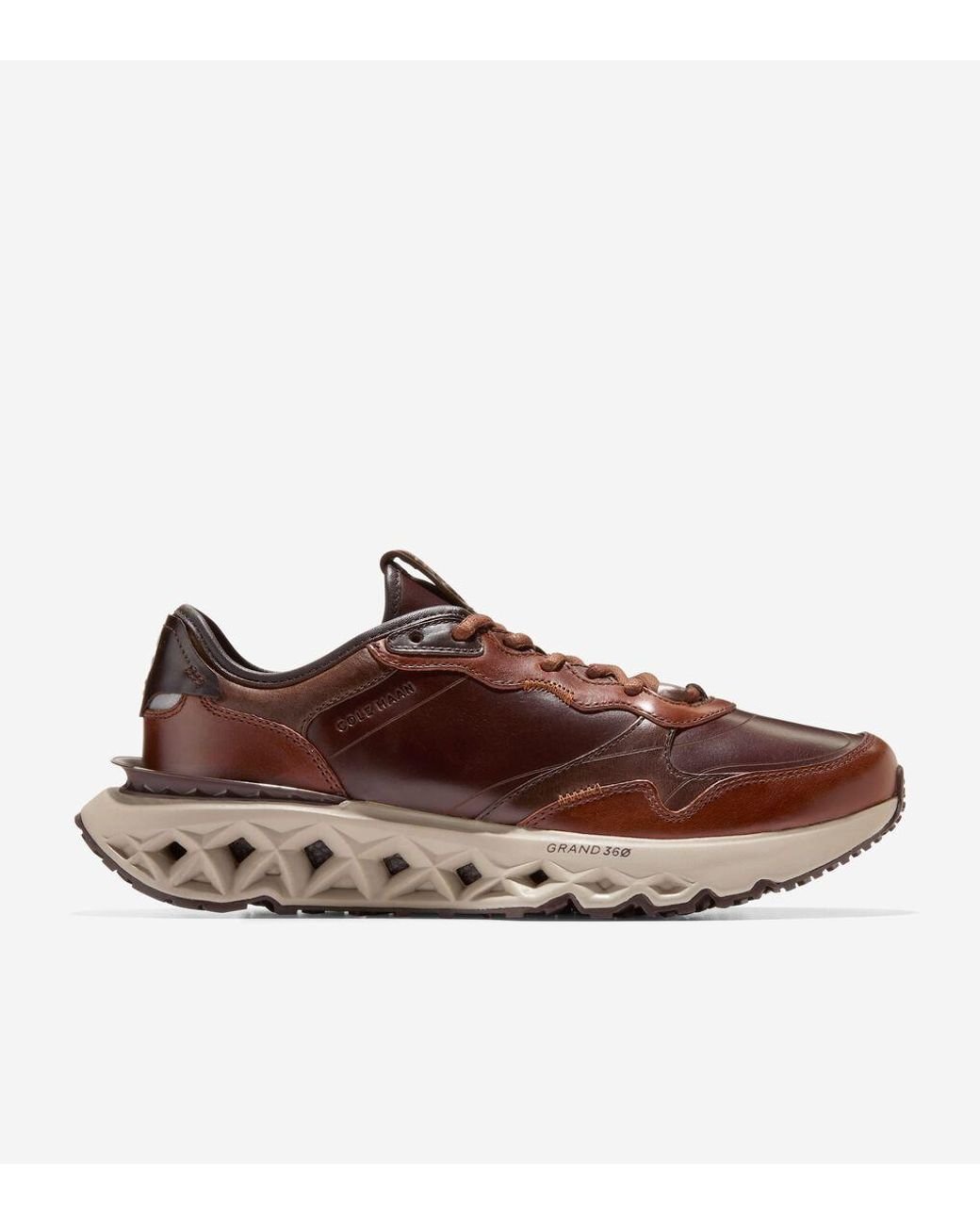 Cole Haan Men's 5.zerøgrand Luxe Edition Running Shoes in Brown for Men ...