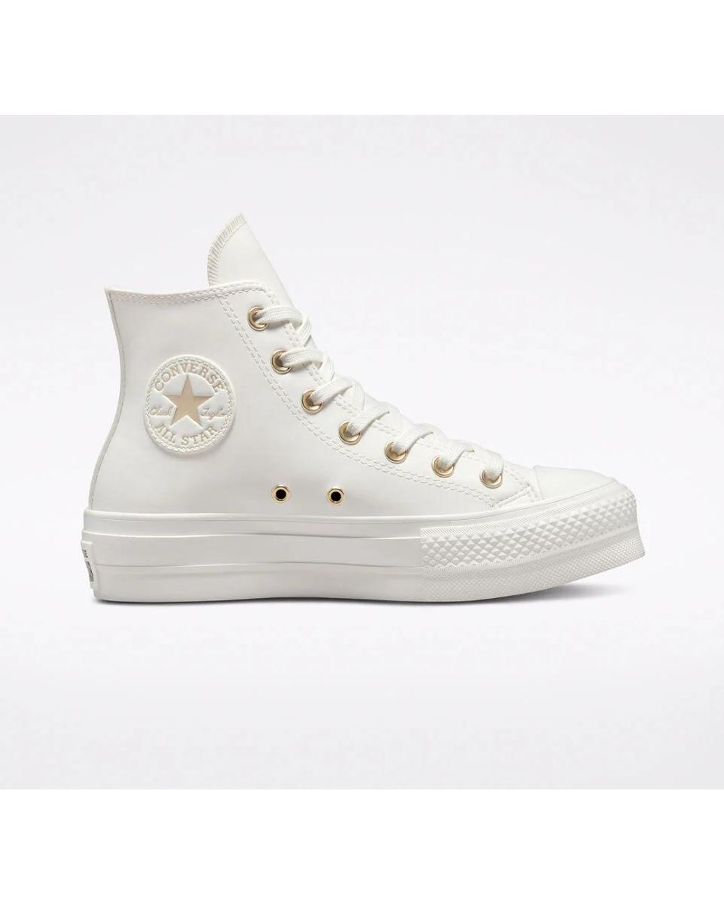 Converse Chuck Taylor All Star Lift Platform Mono in White | Lyst UK