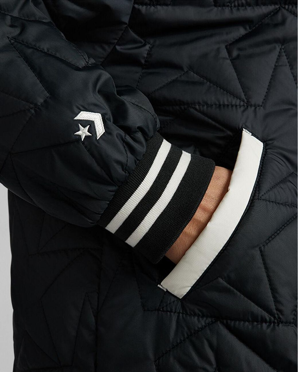 Converse baseball down jacket store