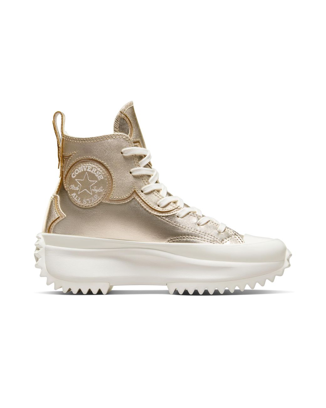 Converse Run Star Hike Platform Western Canvas in Natural | Lyst