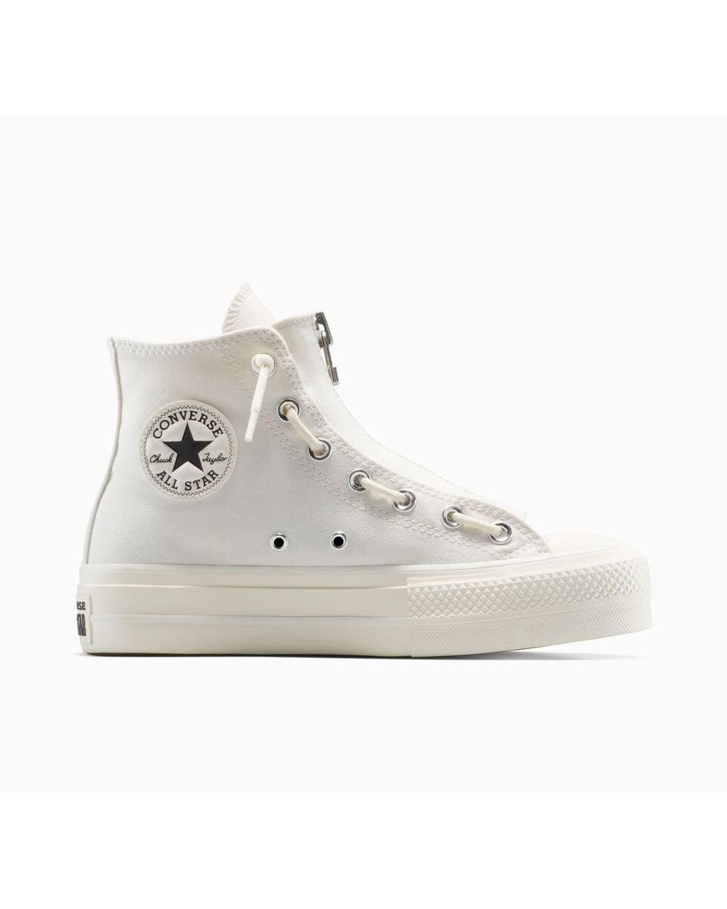 Converse Chuck Taylor All Star Lift Platform Zipper | Lyst UK