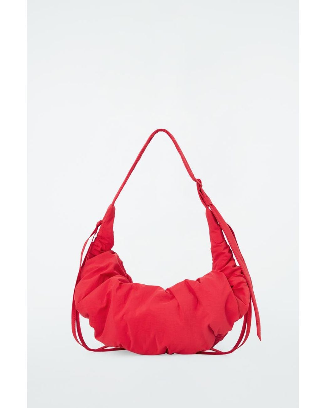 COS Canopy Mini Crossbody Bag - Nylon in Red | Lyst UK
