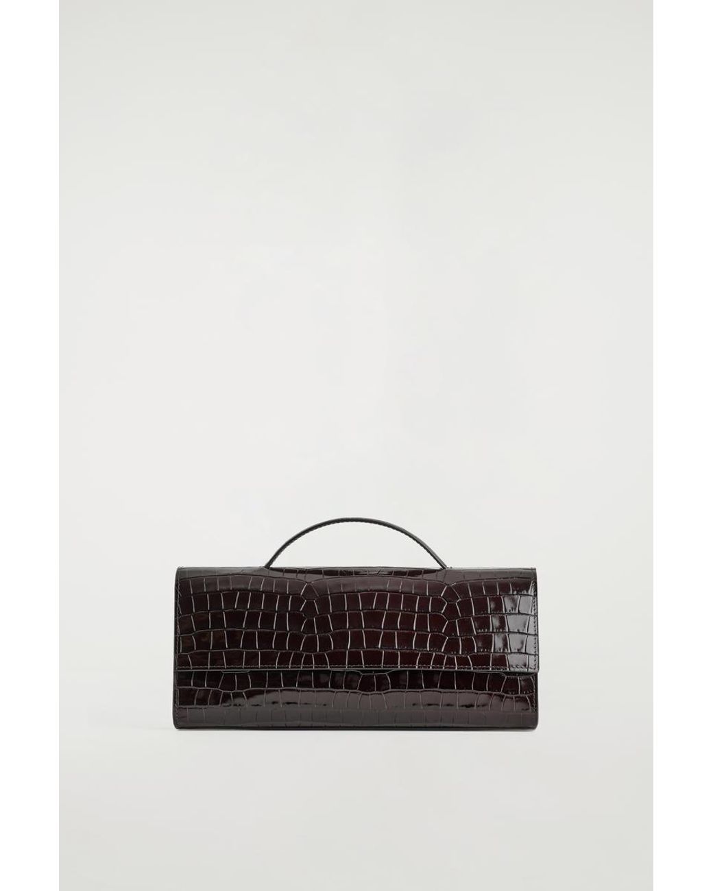 COS Gallery Clutch Bag in Black | Lyst
