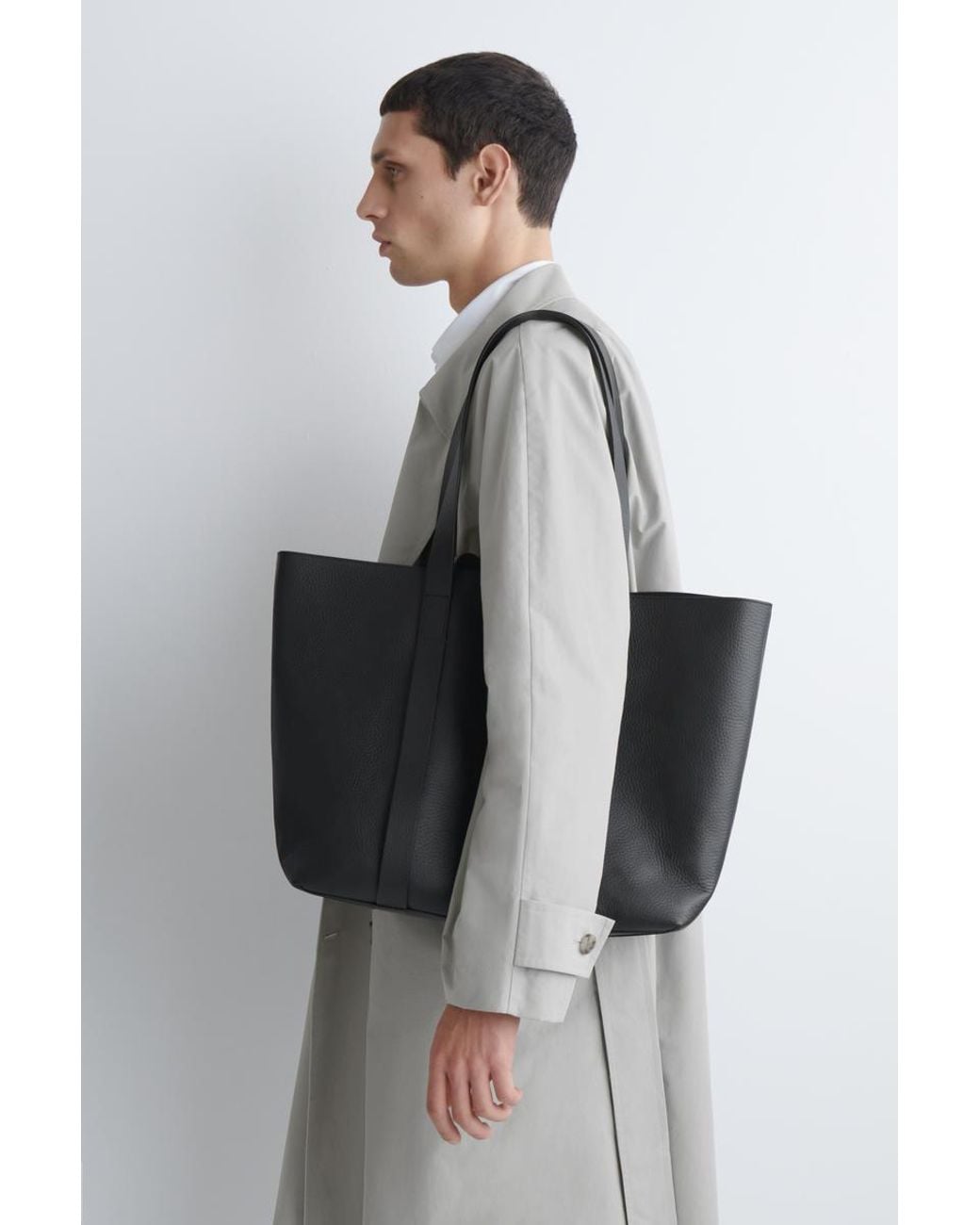 COS Tableau Tote Bag in Black for Men | Lyst