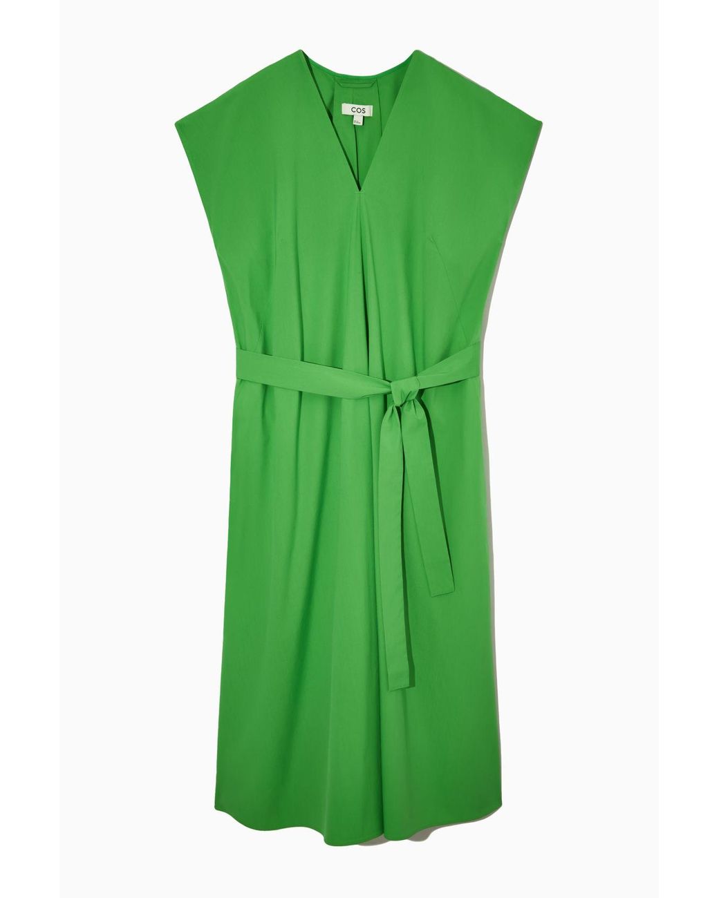 COS Oversized Poplin Kaftan Dress in Green | Lyst COS Oversized Poplin Kaftan Dress in Green | Lyst