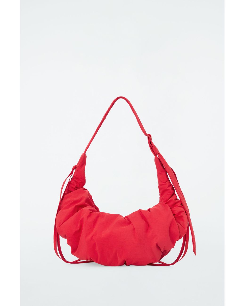 COS Canopy Mini Crossbody Bag - Nylon in Red | Lyst UK