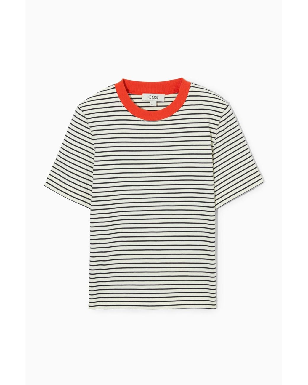 COS Clean Cut Regular T-shirt in Blue | Lyst UK