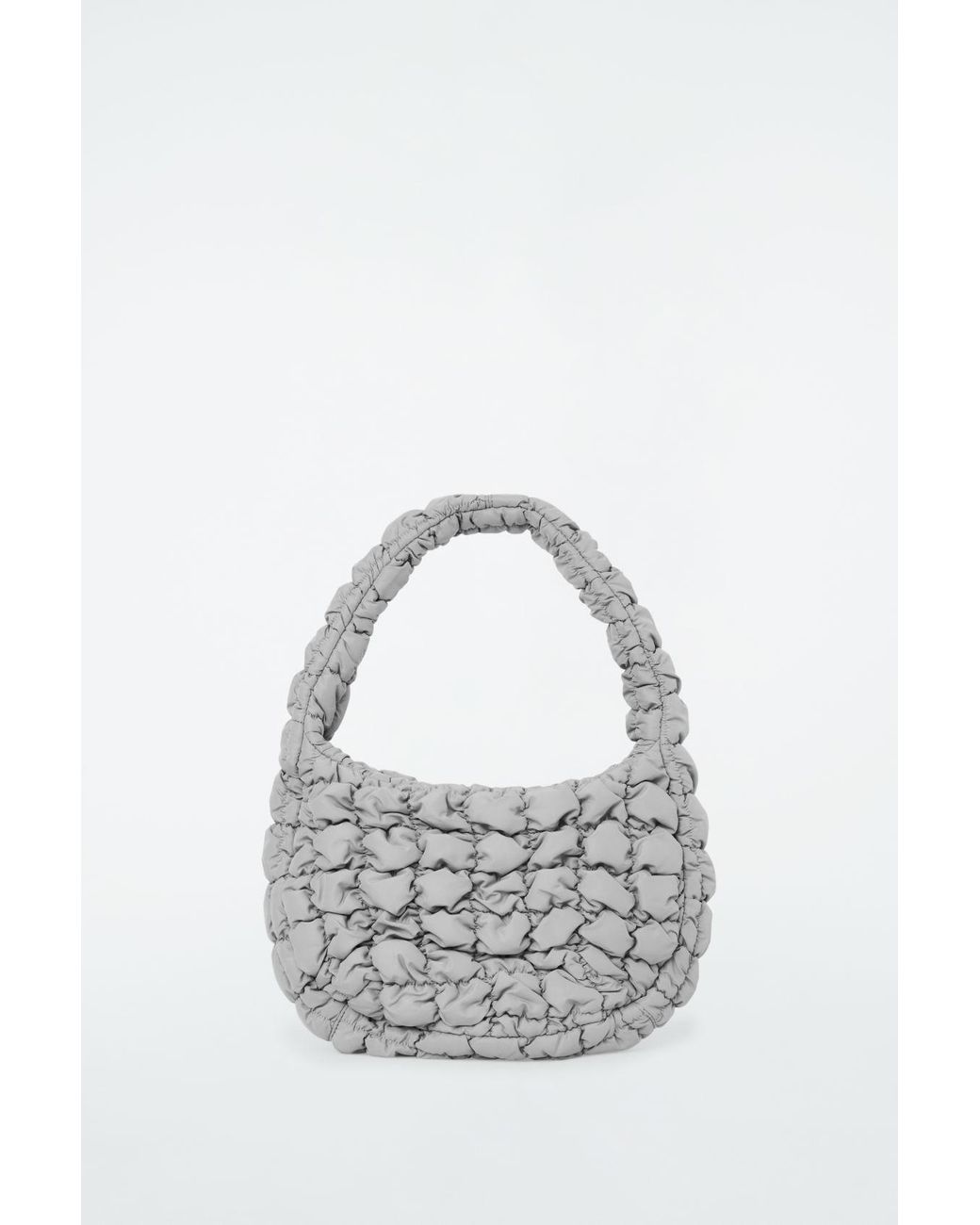 COS Quilted Mini Bag in White | Lyst