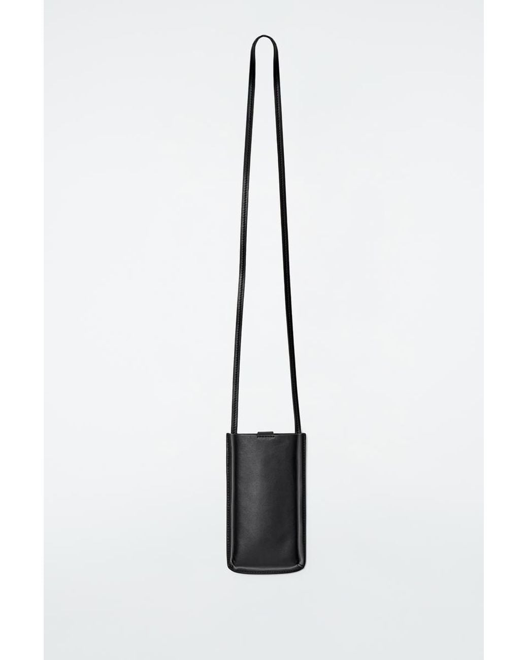COS Crossbody Phone Pouch in Black | Lyst