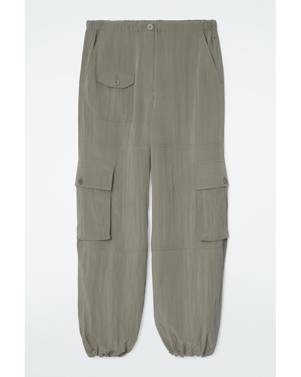 COS Parachute Cargo Pants in Gray | Lyst