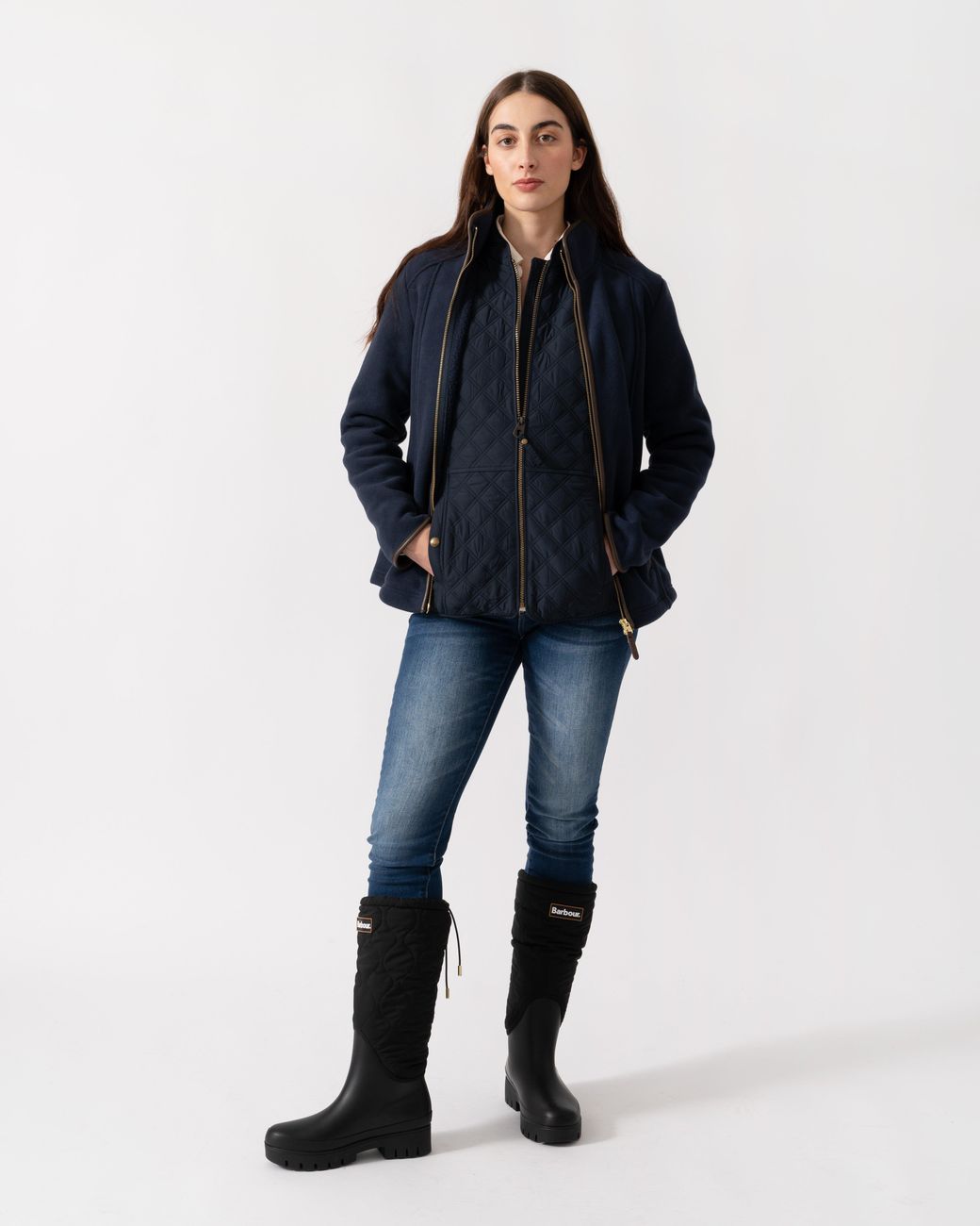 Joules Heritage Full Zip Fleece in Blue | Lyst UK