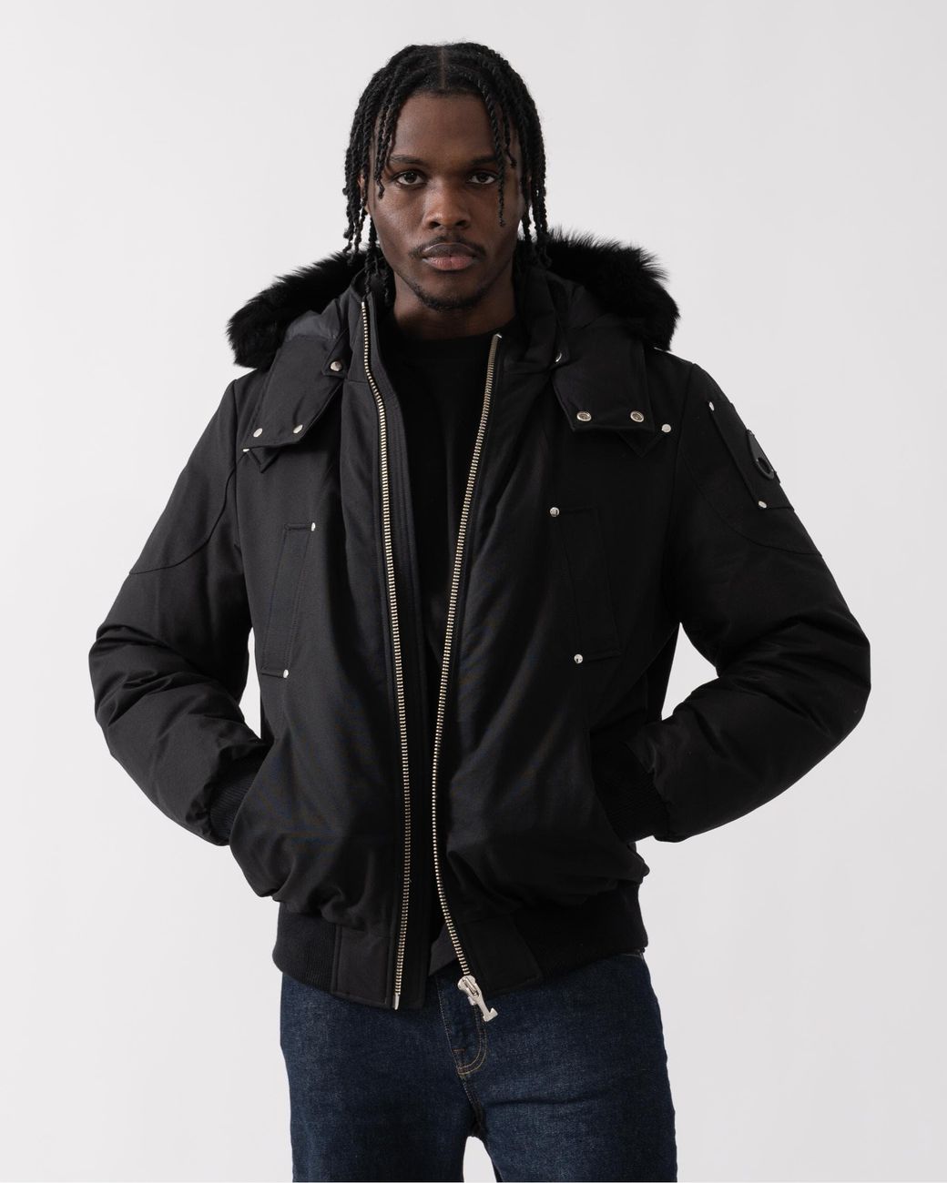 Moose Knuckles Original Ballistic Neoshear Bomber Jacket Size: L in ...