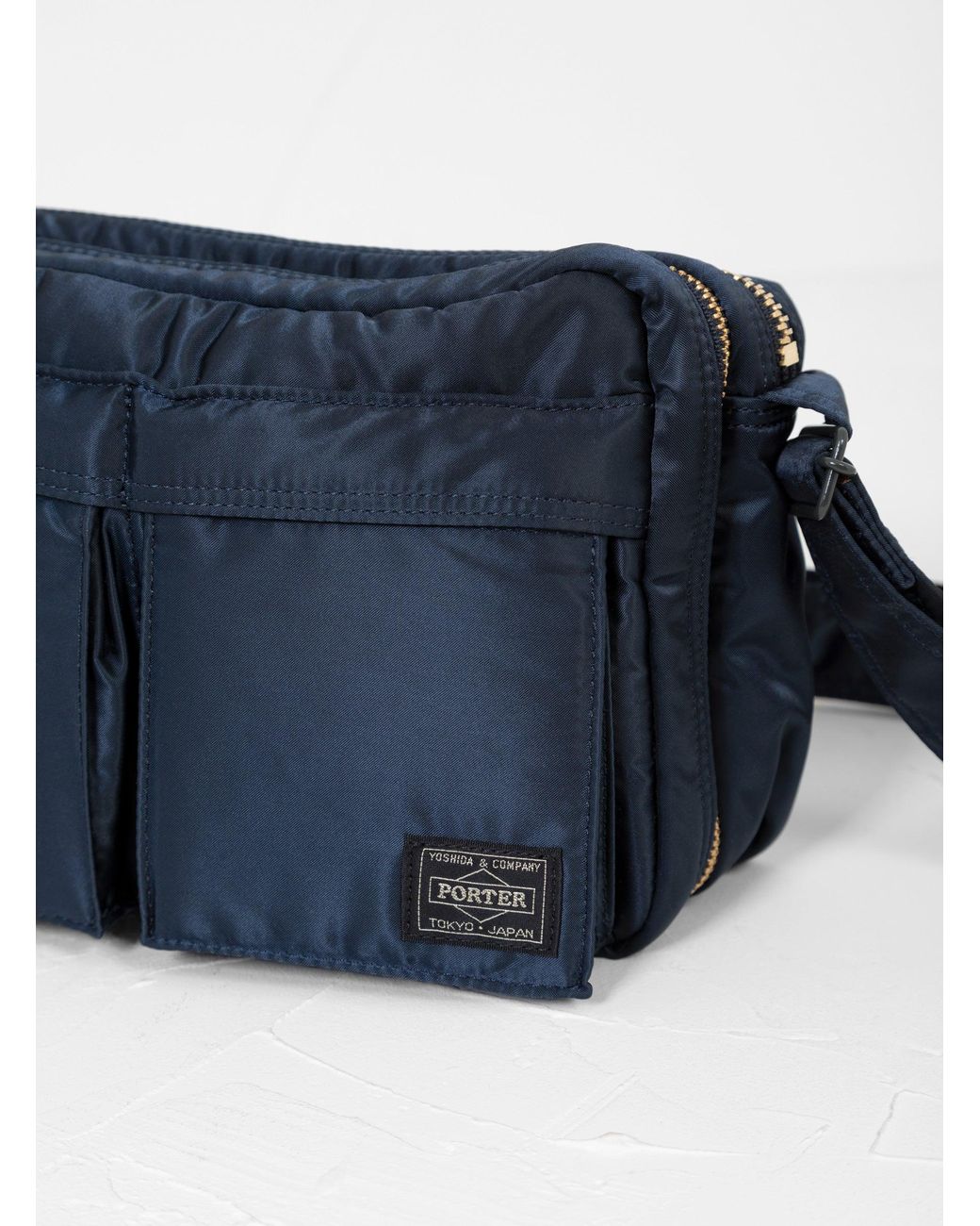 37％割引ブルー系品質のいい 【極美品・新型】PORTER/TANKER WAISTBAG IRONBLUE ウエストポーチ バッグブルー系 ...