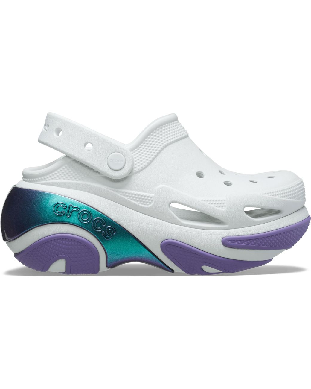 Crocs™ Bubble Crush Reflector Clog in Black | Lyst