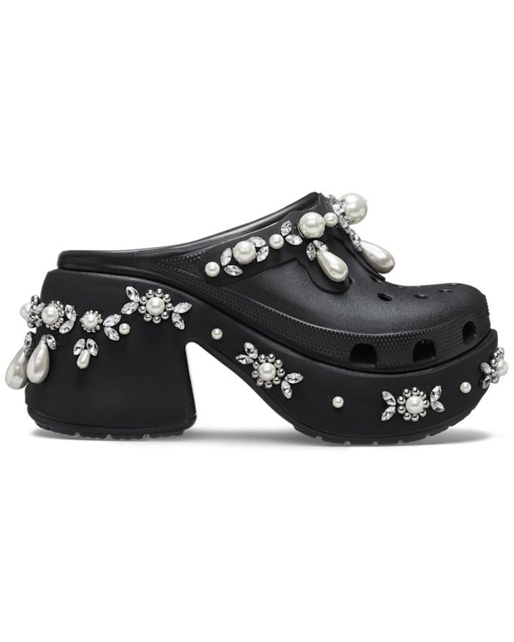 Crocs™ Simone Rocha X Siren Clog in Black | Lyst