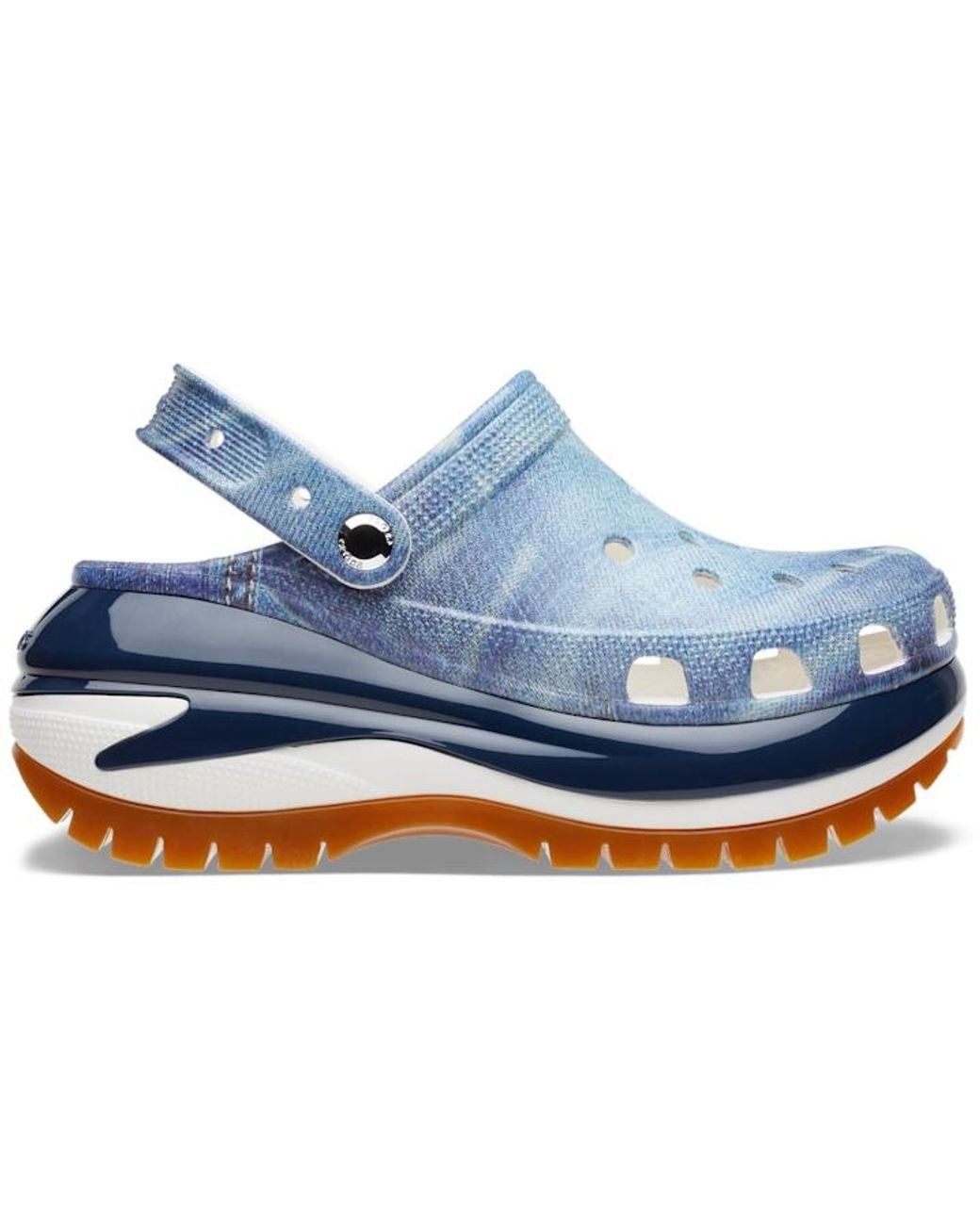 Crocs™ Mega Crush Denim Clog in Blue | Lyst
