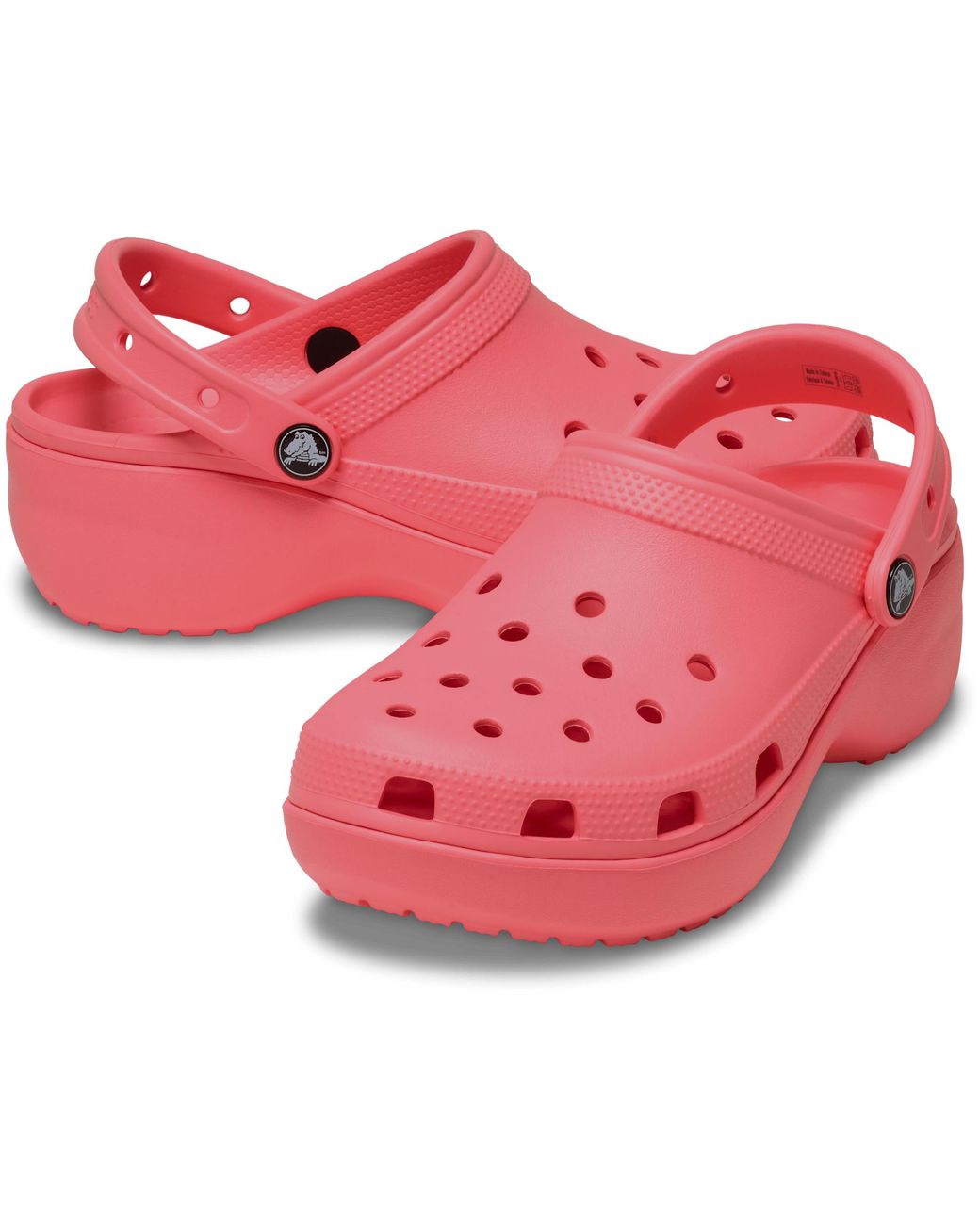 Crocs™ Classic Platform Clog in Black | Lyst