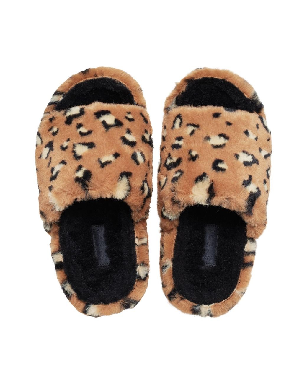 Leopard crocs with fur store
