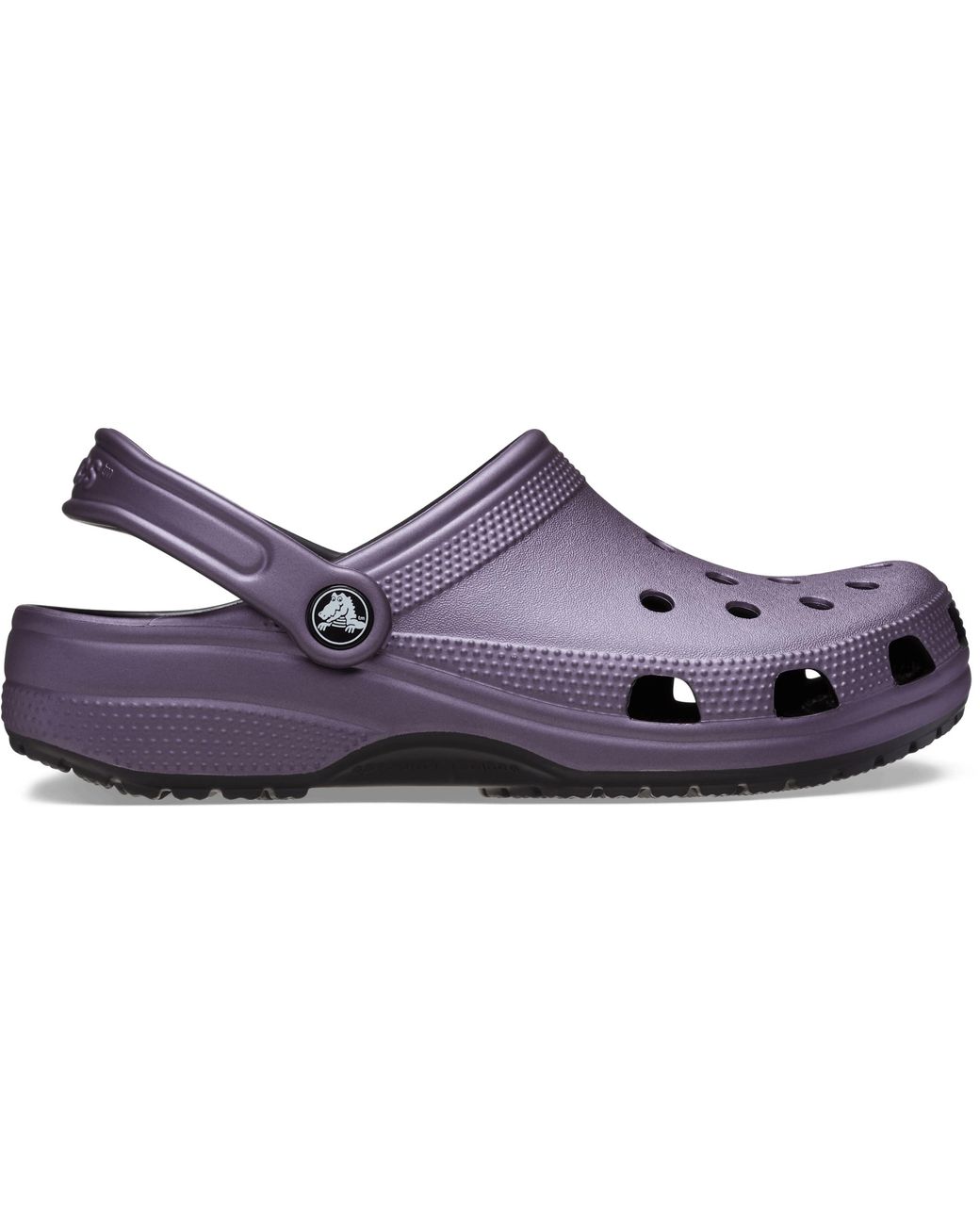 Crocs™ Classic Metallic Clog in Purple | Lyst