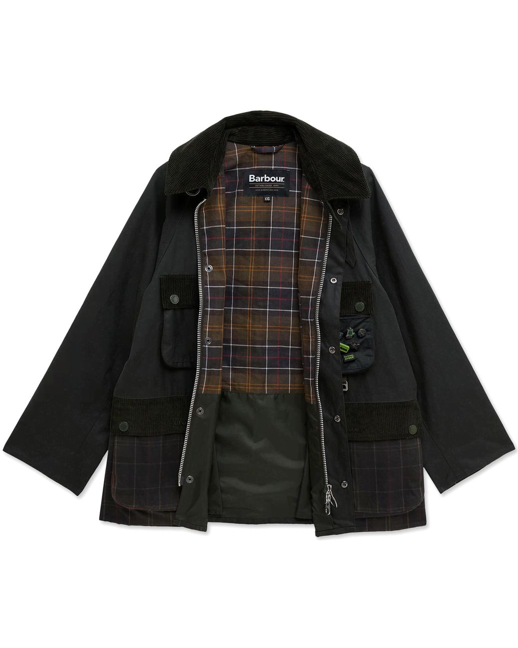 Crocs™ Barbour X Jacket; Sage in Black | Lyst UK