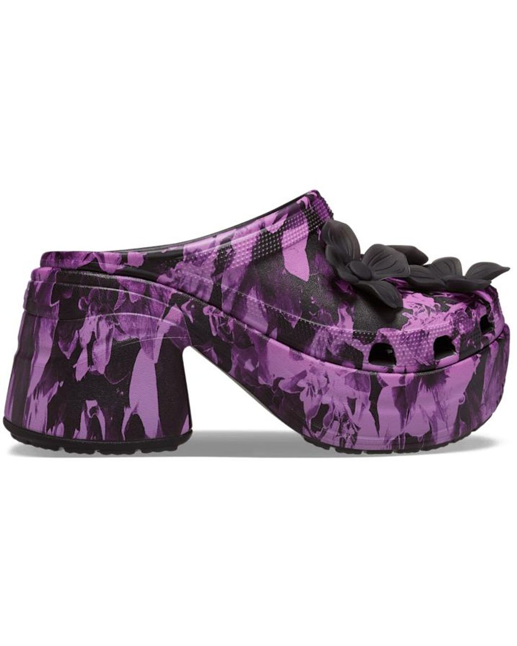 Crocs™ Siren Hyper Floral Clog; / Multi in Purple | Lyst